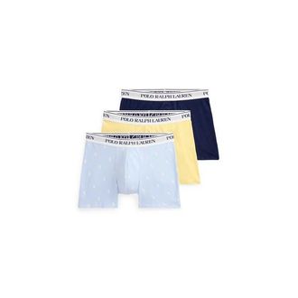 Polo Ralph Lauren Lot de 3 boxers en coton m&eacute;lang&eacute;