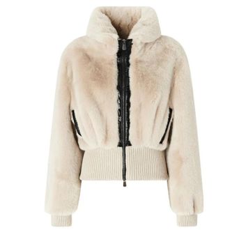 Pinko Bagels Bomberjacke - - Jackets - Damen - Beige - L