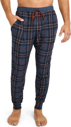 Jockey Herren Ultrasoft Cooling Jogger, Eastward Plaid Nocturne, XL