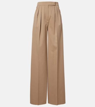 Max Mara Weite Hose Quorum aus Schurwolle