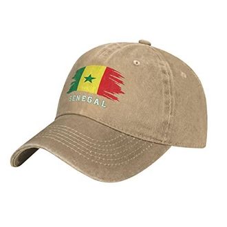 Generic Casquette De Baseball Drapeau du S&eacute;n&eacute;gal Casual Pare-Soleil Casquette L&eacute;ger Golf Hats pour Jogging Les Saisons Femmes