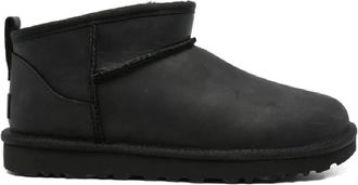 UGG Ugg, Femme, Chaussures, Noir, Taille: 39 EU Classic Ultra Mini Leather