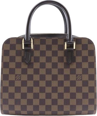 Louis Vuitton Pre-owned Sac structur&eacute; en cuir - Femme - Pre-owned - Brun - Taille: ONE Size