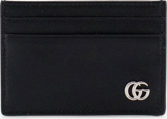Gucci GG Marmont leather card holder with money clip - GUCCI - gender_Man