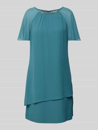 Christian Berg Cocktail Cocktailkleid im Stufen-Look