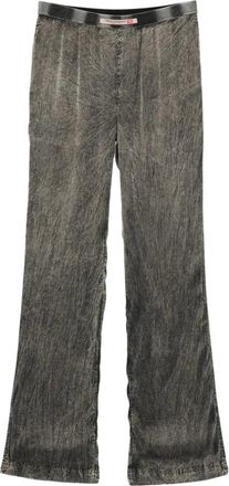 Diesel Yuna-Dnm Pantaloni - Femme - Jeans - Noir - Taille: 36 FR