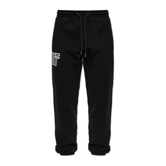 Off-white Sweatpants mit Print-Logo - - Trousers - Herren - Schwarzk - L