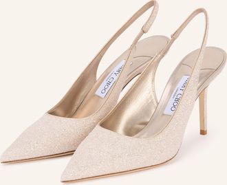 Jimmy Choo London Slingpumps Love gold
