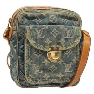 Louis Vuitton Pre-owned Denim sacs-louis-vuitton - Femme - Pre-owned - Bleu - Taille: ONE Size