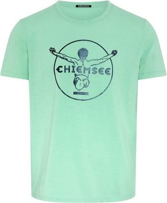 Chiemsee T-Shirt mit changierendem CHIEMSEE Printrint - GOTS zertifiziert