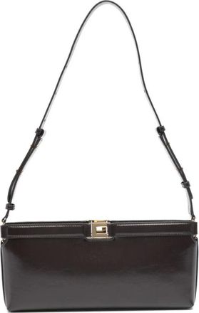 Elisabetta Franchi Femme, Sacs, Brun, Taille: ONE Size Sac bandouli&egrave;re rectangulaire