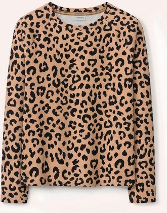 Walbusch Sweatshirt Damen Baumwollstretch Sweatshirt Rundhals Langarm, modern