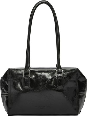 Liebeskind BERLIN Lack Distressed Kayla Satchel S Black