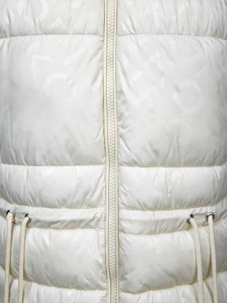 Pinko Womens Winter Jacket Beige Polyester Apparel Outwear