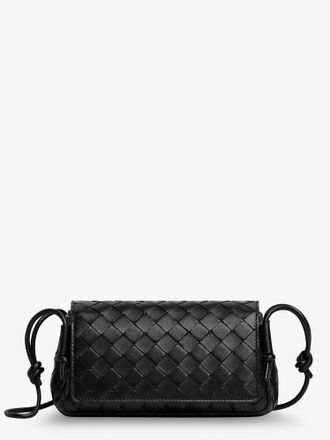 Bottega Veneta Notturno clutch bag with leather shoulder strap - BOTTEGA VENETA - gender_Woman