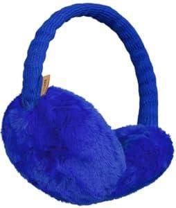 Barts Plush Earmuffs Bleu Cobalt Cache-Oreilles