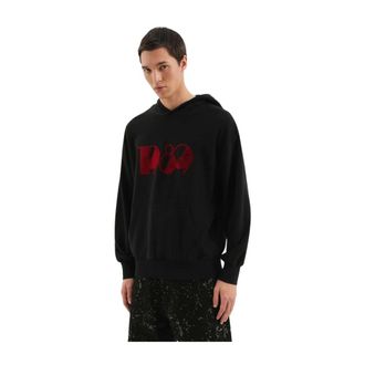 1989 STUDIO Schwarzer Kapuzenpullover - - Sweatshirts & Hoodies - Herren - Schwarzk - M