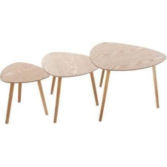 Atmosphera Atmosphera - Tables gigognes Mileo L39 47 60cm cr&eacute;ateur dint&eacute;rieur