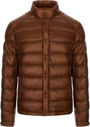 Moncler Homme, Vestes, Brun, Taille: L Selves Short Down Jacket