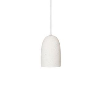 Ferm Living Suspension Speckle - Blanc - Grès - Designer Trine Andersen