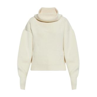 Jacquemus Pallone Knit - - Knitwear - Damen - Wei&szlig; - M
