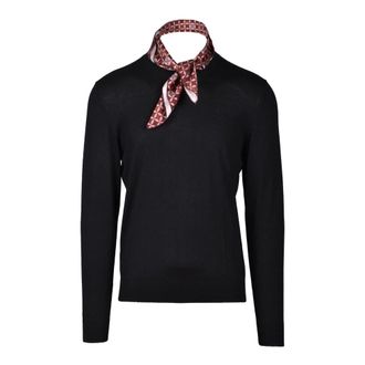 Wild Cashmere Seiden Kaschmir Pullover - - Knitwear - Herren - Schwarzk - L