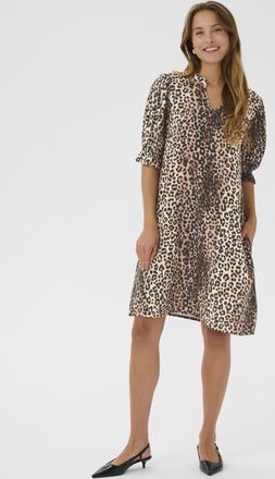 Culture Kleid mit entspannter Passform animal