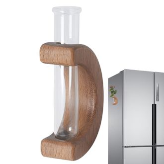 Generico Magnetische Vase, leichte Magnetbasis, einfache Anbringung, vielseitige Gruppierung, eleganter minimalistischer Stil, f&uuml;r kleine, Kr&auml;uter, K&uuml;che, Wand