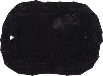 Healifty Pleuche Klavierhockerbezug aus Knitterfreiem Pl&uuml;sch Schutzh&uuml;lle f&uuml;r Einzelnen Klavierstuhl Komfortabler Hocker&uuml;berzug in Schwarz f&uuml;r Musikzimmer und B