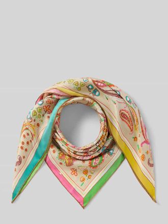 Fraas Seidentuch aus reiner Seide mit Allover-Paisley-Print