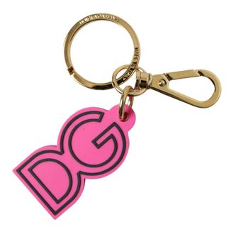 Dolce & Gabbana Logo-Schl&uuml;sselanh&auml;nger - - Accessories - Damen - Rosa - ONE SIZE