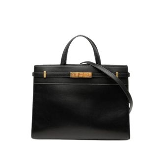 Saint Laurent Pre-owned Manhattan Satchel - - Pre-owned - Damen - Schwarzk - ONE SIZE