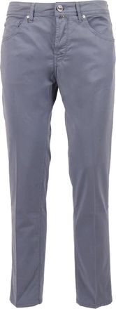 Jacob Cohen Homme, Pantalons, Bleu, Taille: W33 Pant5 PKT Cropped Slim Fit Scott