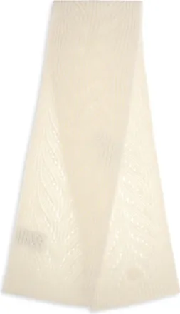 Moncler Tricot Alpaca and Cashmere-Blend Scarf - Beige