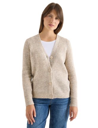 Cecil Damen Chunky Melange Cardigan