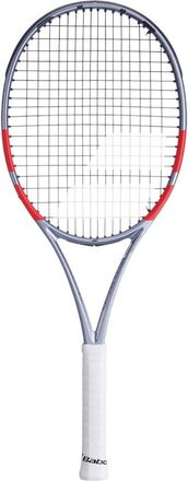 Babolat Tennisschläger Modell Pure Strike, TU, Weiß/Rot/Schwarz, Jugendliche 140-150 cm, Präzision Stabilität, Hybrider Rahmen, Ausgewogene Power und Kontroll