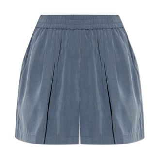 Emporio Armani Femme, Shorts, Bleu, Taille: 38 FR Shorts with Pockets