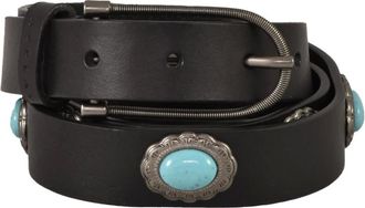 Replay Femme, Accessoires, Noir, Taille: L Ceinture en Cuir 100%