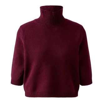 Oui Pull - Femme - Pulls - Rouge - Taille: 38 FR