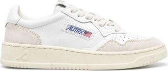 Autry Femme, Chaussures, Blanc, Taille: 35 EU Medalist Low