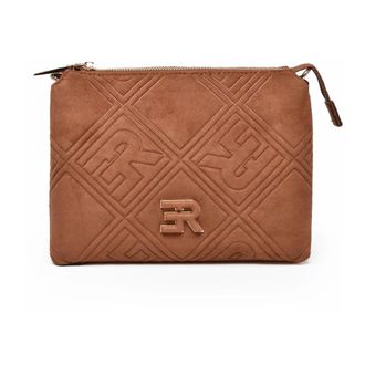 Ermanno Scervino Femme, Sacs, Brun, Taille: ONE Size Valentina Clutch