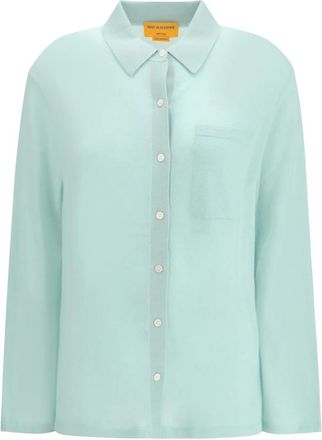 Guest In Residence Showtime Shirt - Femme - Blouses et Chemises - Vert - Taille: 36 FR
