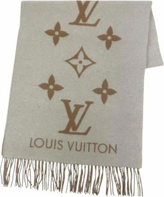 Louis Vuitton Pre-owned Stole - Femme - Pre-owned - Beige - Taille: ONE Size