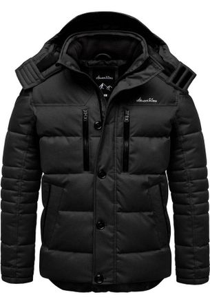 Amaci & Sons Winterjacke WACO Winterjacke Herren Gef&uuml;tterte Winter Jacke f&uuml;r M&auml;nner mit Kapuze