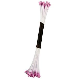 PME STAM02L Staubgefäße für Zuckerblumen, fein, schlicht, Kunststoff, Violett, 0.1 x 0.11 x 7.4 cm