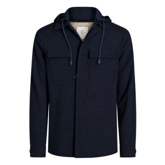 Eleventy Veste &agrave; capuche - Homme - Vestes - Bleu - Taille: 2XL