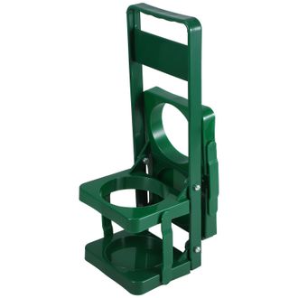 NUOBESTY Faltbarer Biertr&auml;ger aus Kunststoff f&uuml;r 2 Flaschen mit Stabilem Griff Tragbarer Getr&auml;nkehalter Platzsparender Weinflaschentr&auml;ger f&uuml;r Zuhause und Gastr