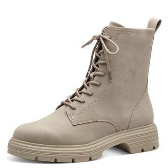 Tamaris Damen Combat Boots, Frauen Stiefeletten,schn&uuml;rstiefel,Stiefel,Bootee,Booties,halbstiefel,Kurzstiefel,uebergangsschuhe,Taupe,39 EU