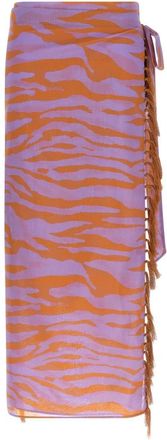 The Attico Femme, Maillots de bain, Violet, Taille: ONE Size Il Primo Bagno Sarong Skirt