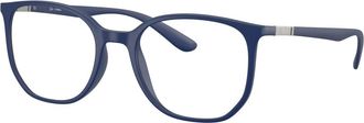 Ray-Ban unisex, Accessoires, Bleu, Taille: 50 MM Rx7397 Optical Frame